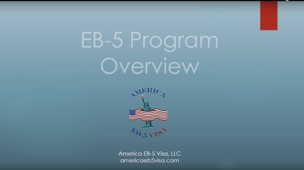 The EB-5 Immigrant Investor Program, administered by U.S. Citizenship ...